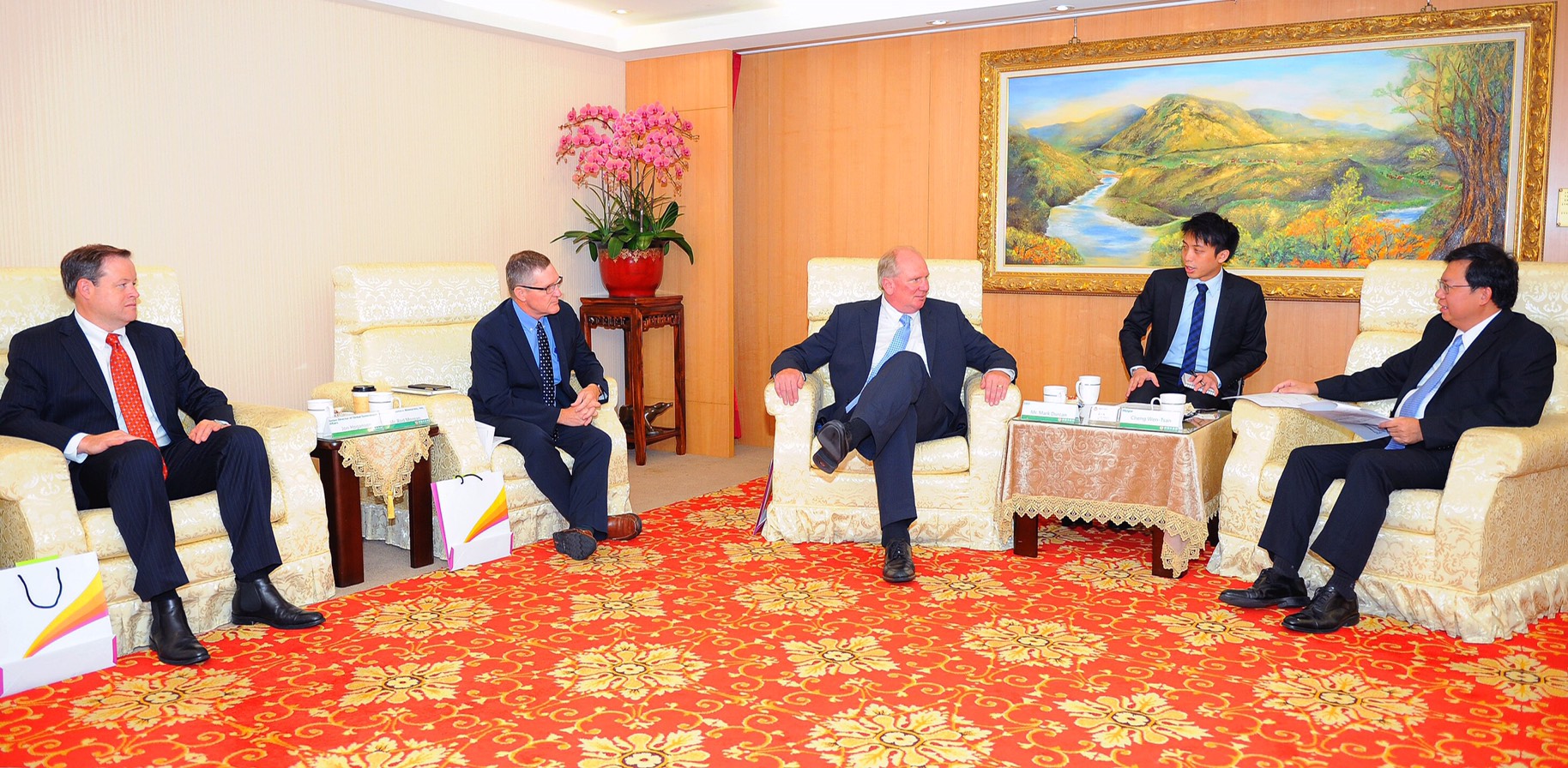 Visit by Micron Technology and Inotera Memories