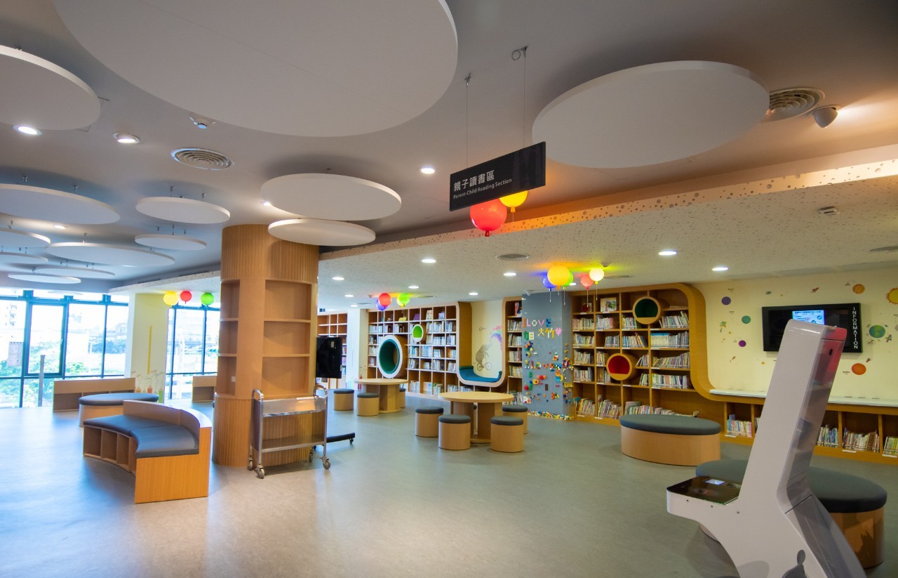 The new Dazhu Branch of Taoyuan Public Library has opened, and the ...